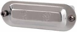 Crouse-Hinds 1/2" Trade, Steel Conduit Body Cover Plate Use with Form 5 ...