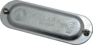 Hubbell Killark 1" Trade, Steel Conduit Body Cover Plate Use with Form ...