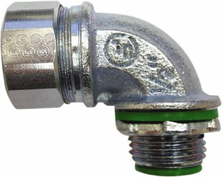 Anaconda Sealtite 1/2" Trade Liquidtight Conduit Connector Zinc Plated ...