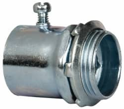 Crouse-Hinds 1" Trade EMT Conduit Connector Steel, Noninsulated ...