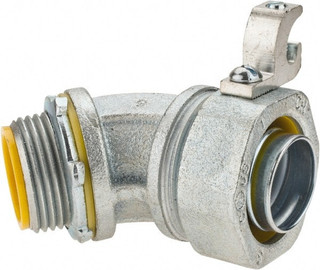 Crouse-Hinds 1" Trade Liquidtight Conduit Connector Malleable Iron ...