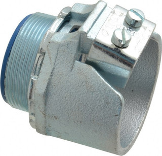 Thomas & Betts 2" Trade FMC Conduit Connector Malleable Iron, Insulated ...