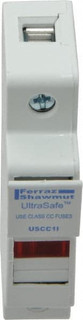 Ferraz Shawmut 1 Pole, 600 VAC/VDC, 30 Amp, DIN Rail Mount Fuse Holder ...