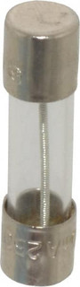 Bussmann 250 VAC, 32 VDC, 0.5 Amp, Time Delay Miniature Glass Fuse 20mm ...