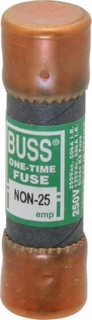 Bussmann 125 VDC, 250 VAC, 25 Amp, Fast-Acting General Purpose Fuse ...