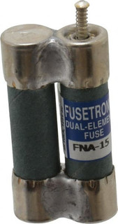 Bussmann 125 VAC, 15 Amp, Time Delay Pin Indicator Fuse Fuse Holder ...