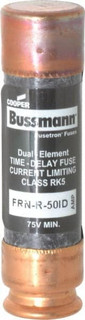 Bussmann 125 VDC, 250 VAC, 50 Amp, Time Delay General Purpose Fuse Fuse ...