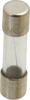 Ferraz Shawmut 250 VAC, 2.5 Amp, Fast-Acting Miniature Glass Fuse Clip ...