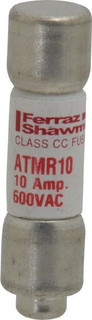 Ferraz Shawmut 600 VAC/VDC, 10 Amp, Fast-Acting General Purpose Fuse ...
