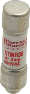 Ferraz Shawmut 600 VAC/VDC, 30 Amp, Fast-Acting General Purpose Fuse ...