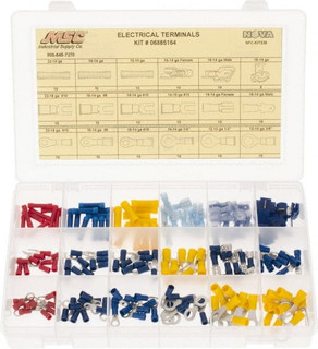 Value Collection 175 Piece, Electrical Terminal Fastener Kit NFC-KIT238 ...