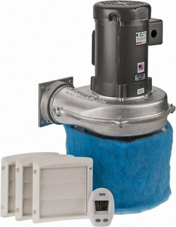 Electra-Kool 1 Phase, 6/3.7 to 3 Amp, 455 CFM, 3,450 RPM, 200 Cubic Ft ...