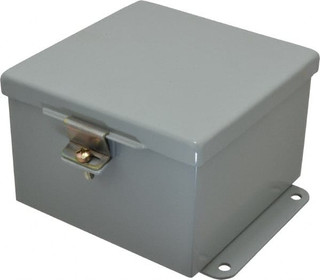 Cooper B-Line NEMA 12, 13 Steel Standard Enclosure with Hinge Flat ...