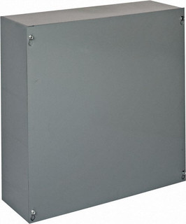 Cooper B-Line NEMA 1 Steel Junction Box Enclosure with Screw Flat Cover ...