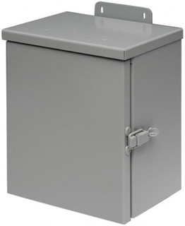 Cooper B-Line NEMA 3R Steel Junction Box Enclosure with Hinge Flat ...