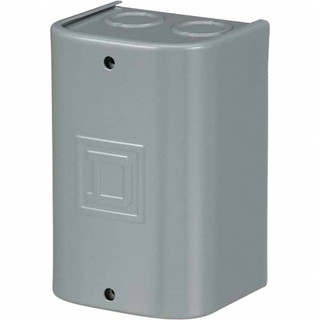 Square D NEMA 1 Steel Power Relay Enclosure with Screw Cover 92mm Wide ...