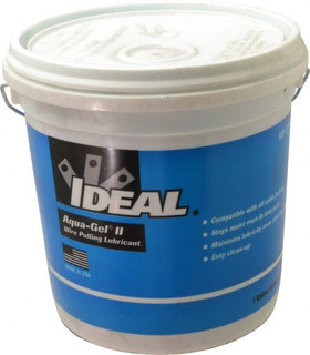 IDEAL 1 Gallon Pail, Blue Wire Pulling Lubricant Gel 28 to 180°F, RoHS ...