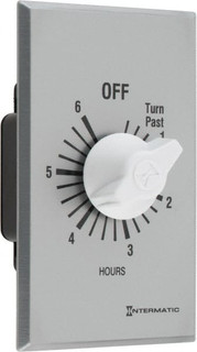 Intermatic 6 hr Indoor Analog Spring-wound Mechanical Timer 125 VAC, 50 ...