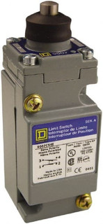 Square D SPDT, NC/NO, Multiple VDC Levels, Screw Terminal, Plunger ...