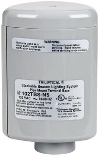 Edwards Signaling Flashing and Steady, Stackable Tower Light Base Unit ...