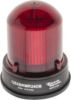 Edwards Signaling 24 VDC, 4X NEMA Rated, LED, Red, Flashing, Steady ...