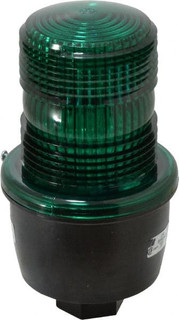 Federal Signal 120 VAC, 4X NEMA Rated, Strobe Tube, Green, Low Profile ...