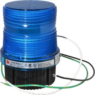 Federal Signal 120 VAC, 4X NEMA Rated, Strobe Tube, Blue, Single Flash ...
