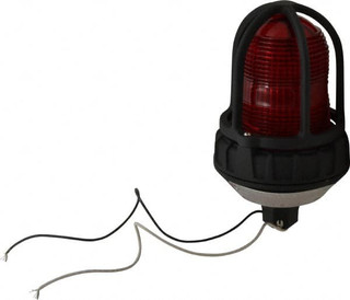 Federal Signal 120 VAC, 4X NEMA Rated, Strobe Tube, Red, Strobe Light ...