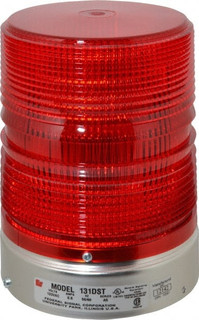 Federal Signal 120 VAC, 3R NEMA Rated, Strobe Tube, Red, Double Flash ...