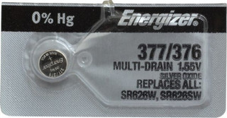 Energizer Size 377/376, Silver Oxide, Button & Coin Cell Battery 1.55 ...