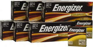 Energizer 144 Qty 1 Pack Size AAA, Alkaline, 144 Pack, Standard Battery ...