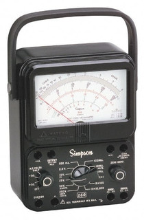 Simpson Electric 0 VAC to 300 VAC, Current Leakage Tester Analog ...