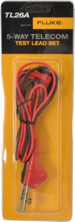 Fluke Black/Red Electrical Test Equipment Leads Set Use with Blade ...