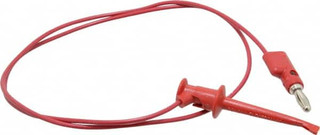 Pomona Electronics Red Electrical Test Equipment Patch Cord Use with ...