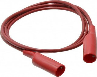 Pomona Electronics Red Electrical Test Equipment Patch Cord Use with ...