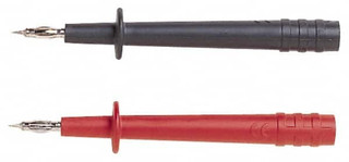 Pomona Electronics Black/Red Electrical Test Equipment Probe Set Use ...