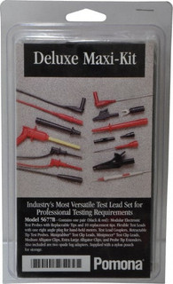 Pomona Electronics Electrical Test Equipment Leads Set Use with Digital ...