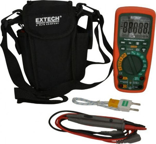 Extech EX530, CAT IV, 1,000 VAC/VDC, Digital True RMS Multimeter 40 ...