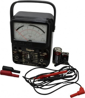 Simpson Electric 12388, 1,000 VAC/VDC, Analog Milliammeter Multimeter ...