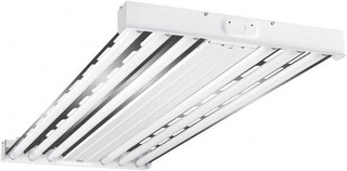 Cooper Lighting 6 Lamps, 54 Watts, Fluorescent, High Bay Fixture 48 ...
