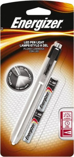 Energizer White LED Bulb, 21 Lumens, Mini Flashlight Silver Stainless ...