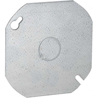 Hubbell RACO Steel Electrical Box Flat Cover 724 - 11850708| Penn Tool ...