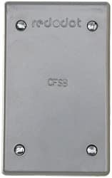 Thomas & Betts Aluminum Electrical Box Blank Cover Includes Gasket ...