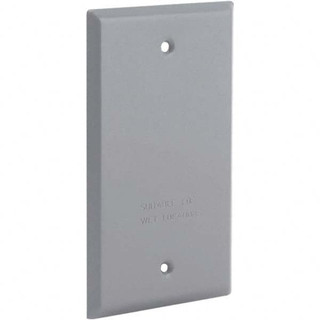 Hubbell RACO Weatherproof Box Covers, Cover Shape: Rectangle, Number of ...
