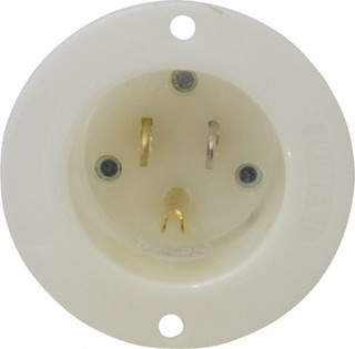 Hubbell Wiring Device-Kellems 125 VAC 15A NEMA 5-15P Industrial Grade ...