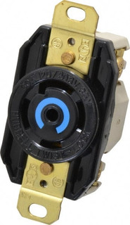 Hubbell Wiring Device-Kellems 120/208 VAC, 30 Amp, L21-30R NEMA, Self ...