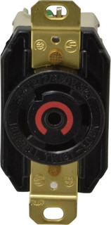 Hubbell Wiring Device-Kellems 277/480 VAC, 30 Amp, L22-30R NEMA, Self ...