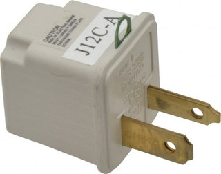 Southwire 1 Outlet, Gray, Grounding Adapter 5-15P NEMA Configuration ...