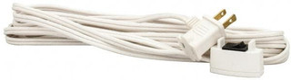 Southwire 15 ft., 16/2 Gauge/Conductors, White Indoor Extension Cord 1 ...