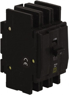 Square D 30 Amp, 240 VAC, 3 Pole, Panel Mount Miniature Circuit Breaker ...